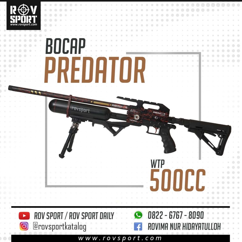STOK HABIS !!! Bocap Predator WTP 500CC – ROVSPORT