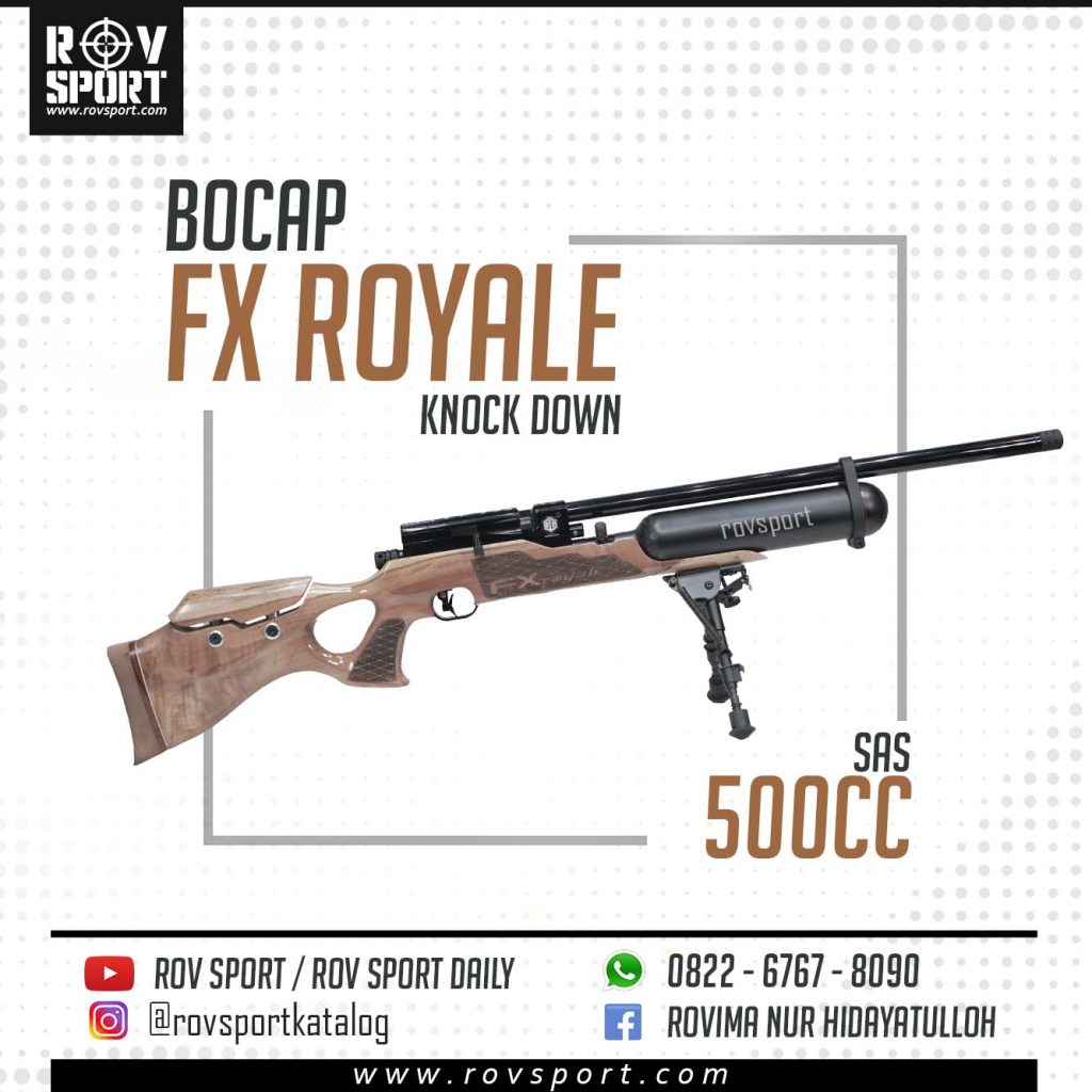 Bocap FX Royale Knockdown SAS 500CC POPOR TUMHOLE – ROVSPORT
