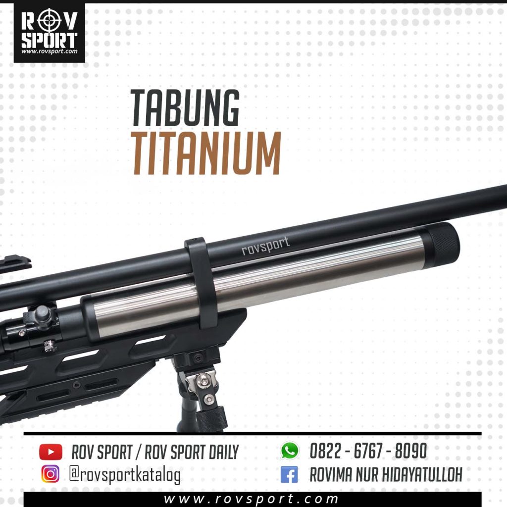 Pcp Ghost Warior Tabung Titanium Regul Laras 70 Ghosutou Oria – ROVSPORT