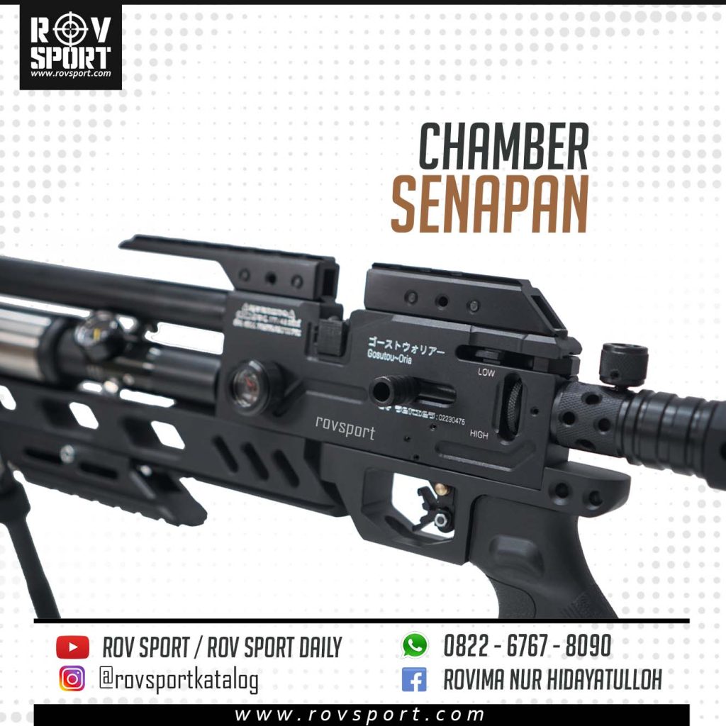 Pcp Ghost Warior Tabung Titanium Regul Laras 70 Ghosutou Oria – ROVSPORT