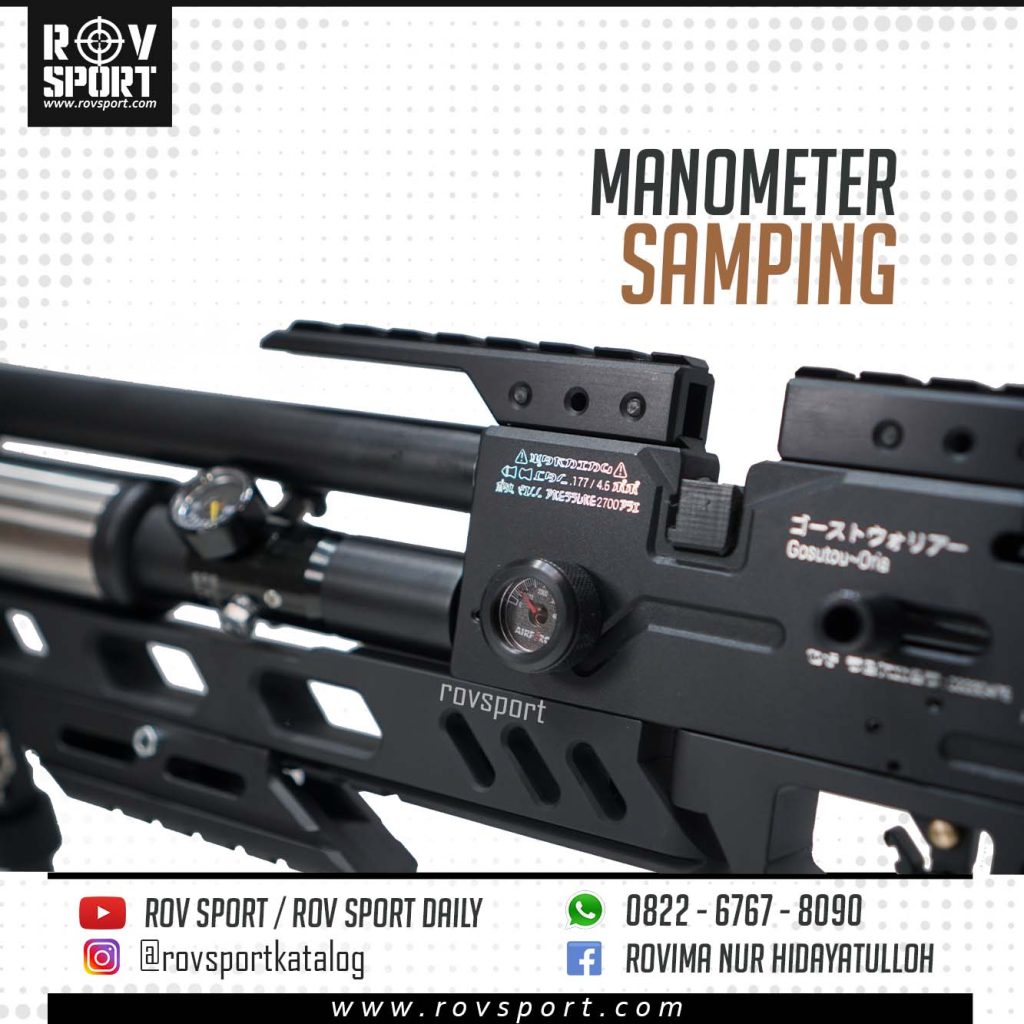 Pcp Ghost Warior Tabung Titanium Regul Laras 70 Ghosutou Oria – ROVSPORT